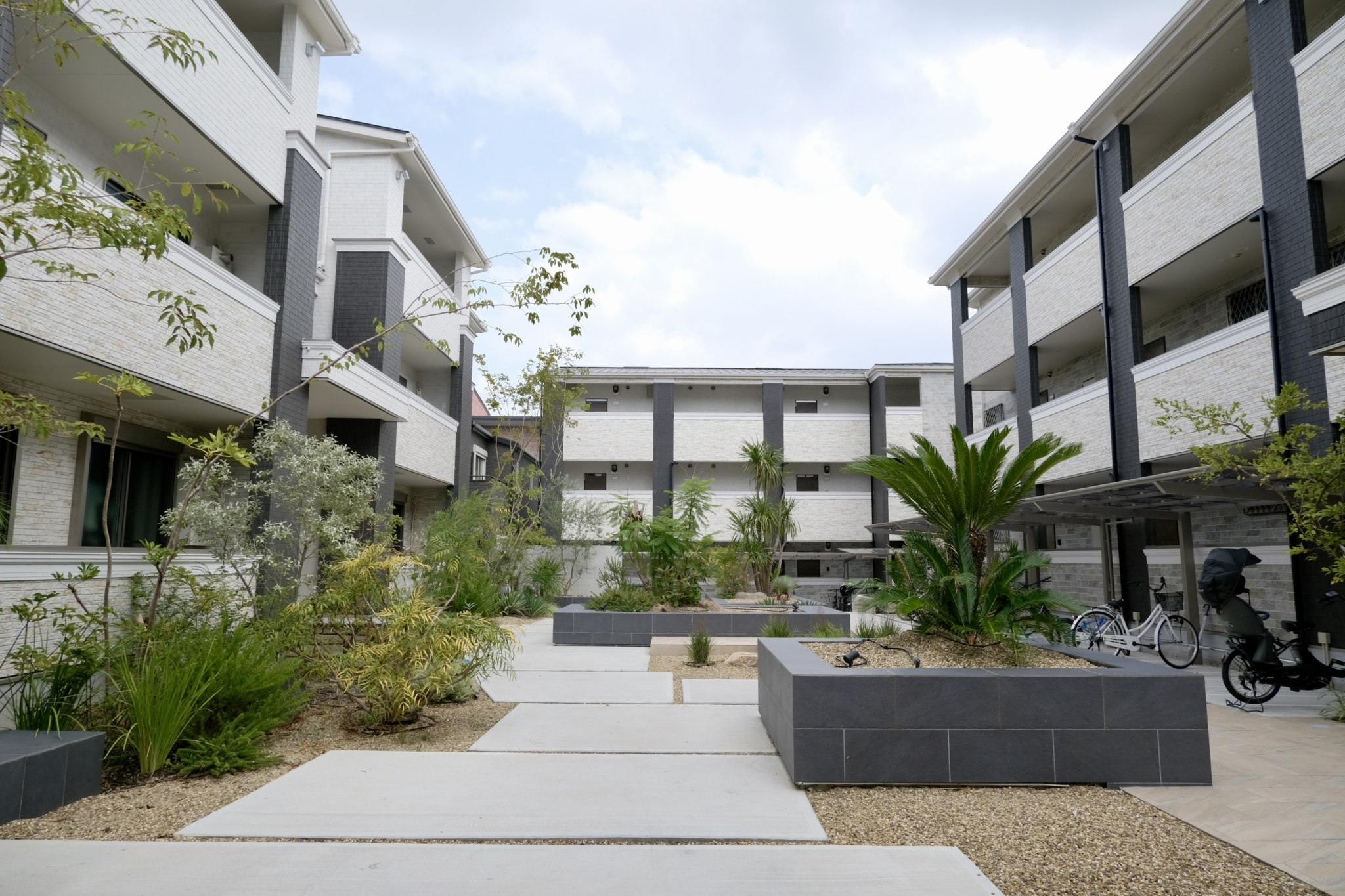 WORKS 八尾市 ワイルドプランツが迎えるエントランス - the ROOTs design studio